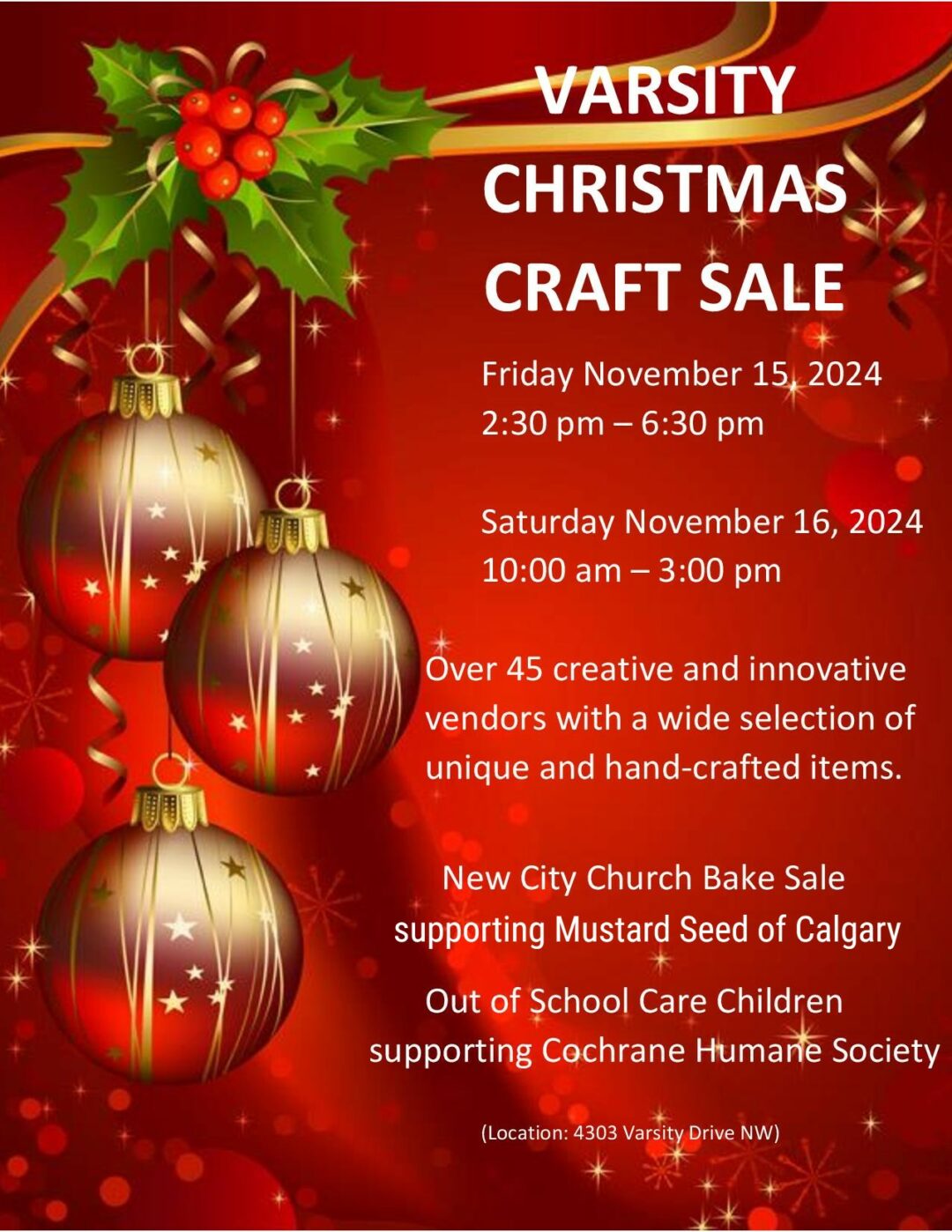 Varsity Community Association | Calgary Alberta Canada